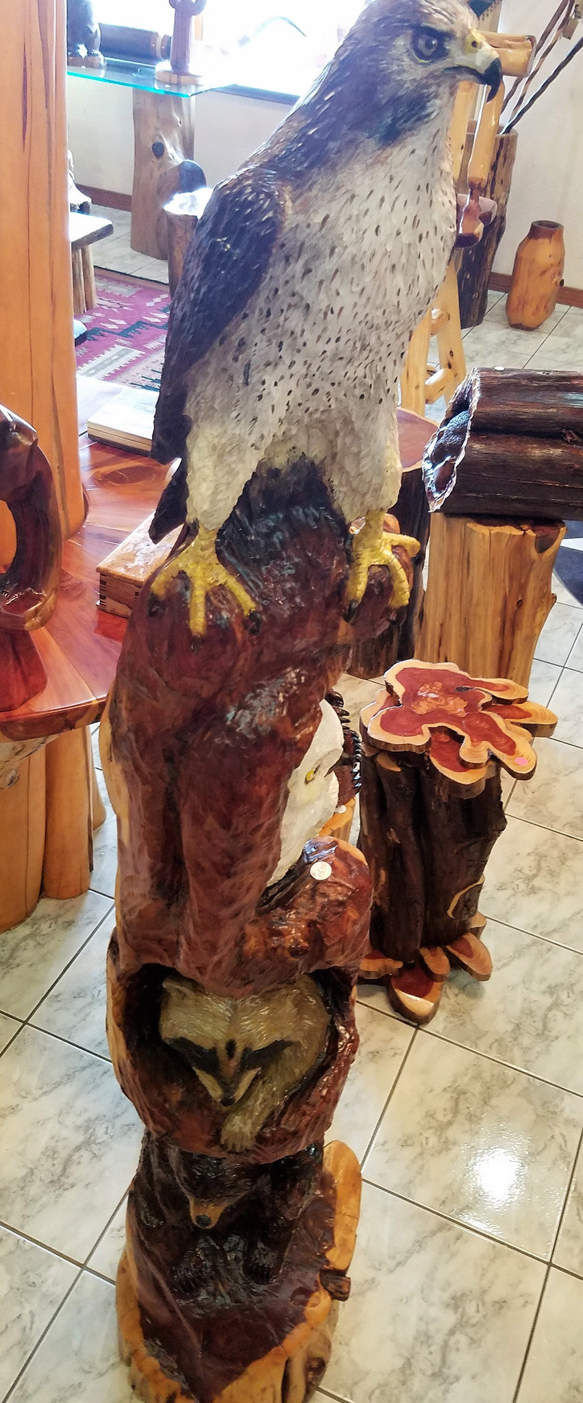 Custom Totem Poles – Fine Wood Carvings